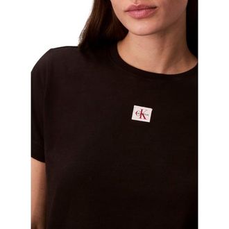Calvin Klein T-shirt &agrave; col rond en coton