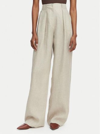 Marella Stoffhose Rete 2613131022 Beige Straight Fit