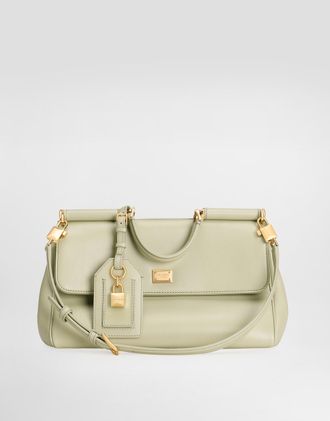 Dolce & Gabbana My Sicily Handbag - Frau Handtaschen Green Onesize