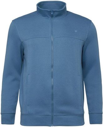s.Oliver Sweatjacke Sweatshirt Jacke Sweatshirt-Jacke mit Stehkragen und Eingrifftaschen