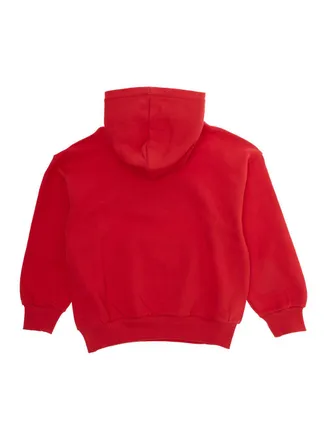 Moschino Boys Hoodie Red Cotton Hoods & Sweatshirts
