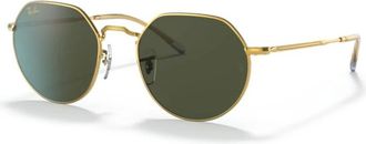 Ray-Ban unisex, Accessoires, Jaune, Taille: 51 MM Jack Lunettes de soleil