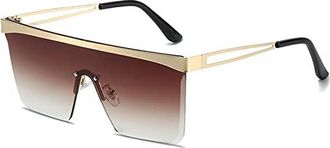 Generic Grand cadre pour hommes et pour femmes, lunettes de soleil ombragées en plein air, vacances à la plage (couleur : D, taille : moyen) 2026