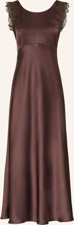 Luisa Cerano Luisa Cerano Abendkleid Mit Spitze braun