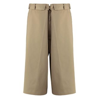 Givenchy Blend Cotton Bermuda Shorts - - Shorts - Herren - Beige - S