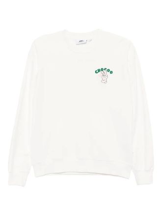 Chocoolate sweat à logo brodé - Blanc