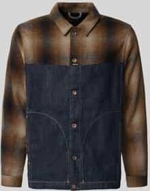 Replay Slim Fit Hemdjacke aus reiner Baumwolle
