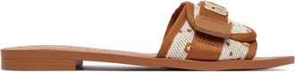 Guess Pantoletten Guess FLJEL5 FAB03 Braun