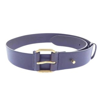 Saint Laurent Ceinture Vintage Pre-owned - Femme - Pre-owned - Bleu - Taille: ONE Size