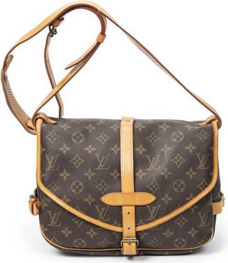 Louis Vuitton Crossbody Bags - Saumur MM - Gr. unisize - in Braun - f&uuml;r Damen