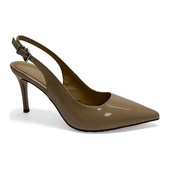 Sergio Moretti Femme, Chaussures, Beige, Taille: 40 EU Escarpins &agrave; talon moyen