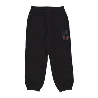 Carhartt Work in Progress Schwarze Fleece-Sweathose mit elastischem Bund - - Trousers - Herren - Schwarzk - S