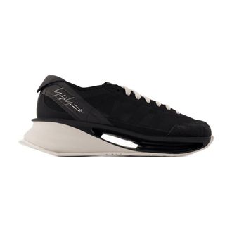 Yohji Yamamoto Unisex S Gendo Run Sneaker Black Calfskin
