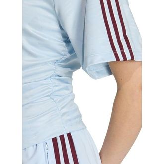 adidas T-shirt logo ourlet asym&eacute;trique