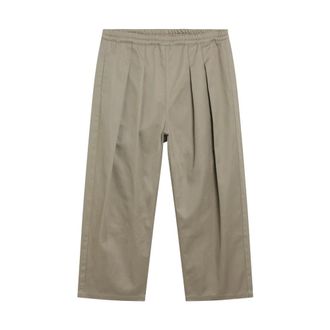 Maison Margiela Homme, Pantalons, Beige, Taille: M Pantalon en coton &agrave; taille basse