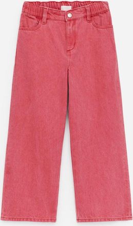 Arket Weite Jeanshose -Rot