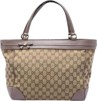 Gucci Pre-owned Mayfair Tote Bag - - Pre-owned - Damen - Beige - ONE SIZE