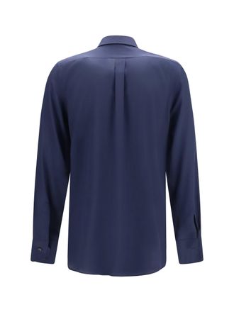 Dolce & Gabbana Silk Shirt - Navy