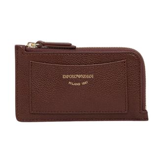 Emporio Armani Portefeuille Mini - Femme - Accessoires - Brun - Taille: ONE Size