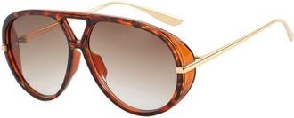 Generic Lunettes De Soleil Vacances &Agrave; Monture Large For Hommes Et Femmes Conduite En Plein Air(Multi-colored)