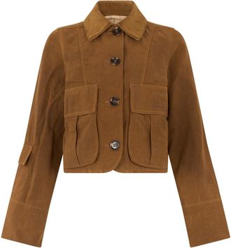 Barbour Femme, Vestes, Brun, Taille: 40 FR Dalbury Casual Jacket