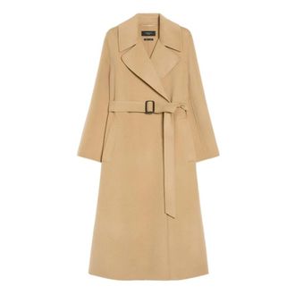 Max Mara Manu Mantel - - Coats - Damen - Beige - 2XS