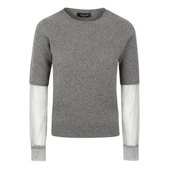 Fabiana Filippi Sweaters Fabiana Filippi - Femme - Pulls - Gris - Taille: 34 FR
