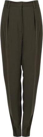 Pinko Pinko - Pantalons - Femme - Pantalons - Vert - Taille: 34 FR