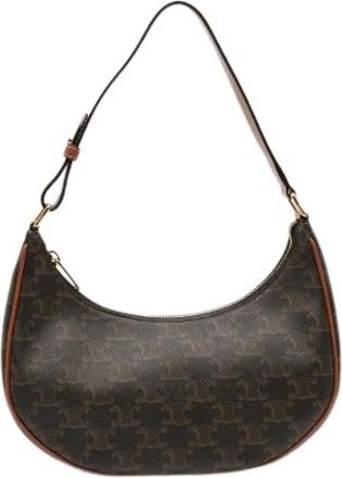 Celine Sac bandouli&egrave;re Ava Pre-owned - Femme - Pre-owned - Brun - Taille: ONE Size