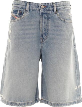 Diesel Femme, Shorts, Bleu, Taille: W24 De-Sire Short