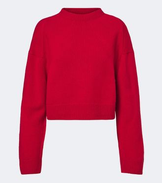 FFORME Pull court Marcela en laine et cachemire