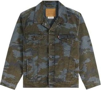 Levi's Veste droite en denim de coton
