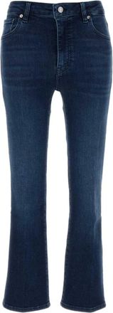 Frame Denim Femme, Jeans, Bleu, Taille: W31 The Reboot Crop