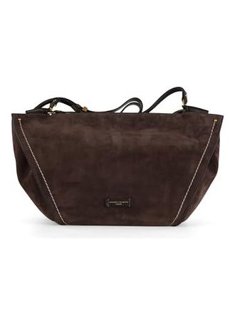 Gianni Chiarini Sac &agrave; bandouli&egrave;re en daim BLOOM Large | 5BGDBBS12037CMPL 974 Brun, marron, Medium