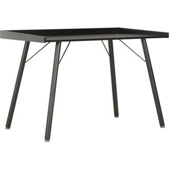 vidaXL Bureau Noir 90x50x79 cm Vidaxl