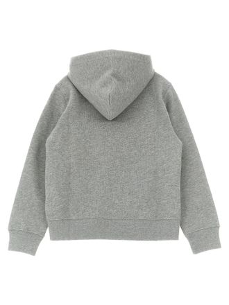 Polo Ralph Lauren Logo-Embroidered Cotton Blend Hoodie - gray