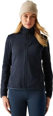 Regatta Full Zip Fleece Elzie Veste Polaire zipp&eacute;e pour Femme, Bleu, 42