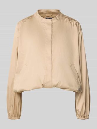 White Label Jacke mit verdeckter Knopfleiste