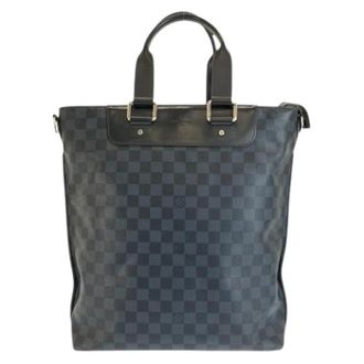 Louis Vuitton Sac cabas vintage doccasion - Homme - Pre-owned - Bleu - Taille: ONE Size
