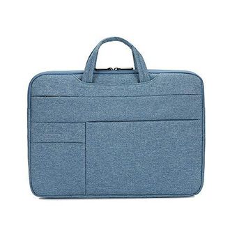 Generic Sac &agrave; main portable multifonction en nylon imperm&eacute;able pour les loisirs et les affaires, bleu, Available in 13.3, 14, 15.4, 15.6 sizes
