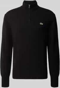 Lacoste Troyer aus Wolle mit Logo-Patch