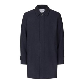 Sams&oslash;e & Sams&oslash;e Salabby Coat - - Coats - Herren - Blau - M