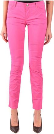 Emporio Armani Femme, Pantalons, Rose, Taille: W26 Pantalon D&eacute;contract&eacute; Coupe Slim