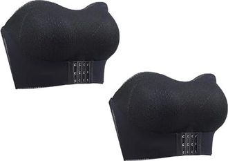 Generic Jambes V&ecirc;tements rembourr&eacute;s Mignon V&ecirc;tements chauds respirants, antid&eacute;rapants, sans bretelles, devant avec boucle, Noir, 6XL