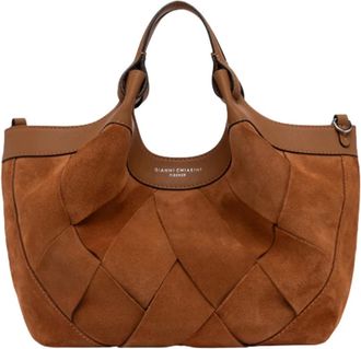 Gianni Chiarini Femme, Sacs, Beige, Taille: ONE Size Dua Tote Bag