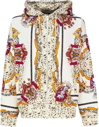 Just Cavalli Homme, Sweatshirts et sweats &agrave; capuche, Multicolore, Taille: S Felpa