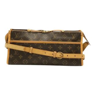 Louis Vuitton Pre-owned Popincourt Long Monogram Umh&auml;ngetasche - - Pre-owned - Damen - Braun - ONE SIZE