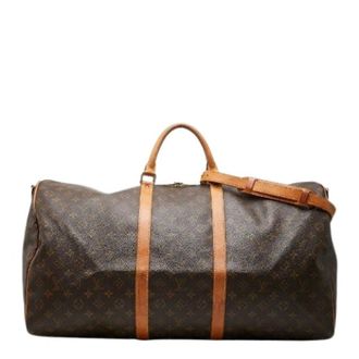 Louis Vuitton Sac Boston 2way Monogram Pre-owned - unisex - Pre-owned - Brun - Taille: ONE Size