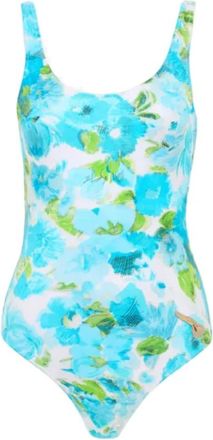 Chlo&eacute; Femme, Maillots de bain, Bleu, Taille: 36 FR Maillot de bain une pi&egrave;ce Aqua &agrave; imprim&eacute; floral