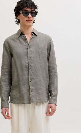 Jack & Jones Hemd in rauchigem Olivgr&uuml;n